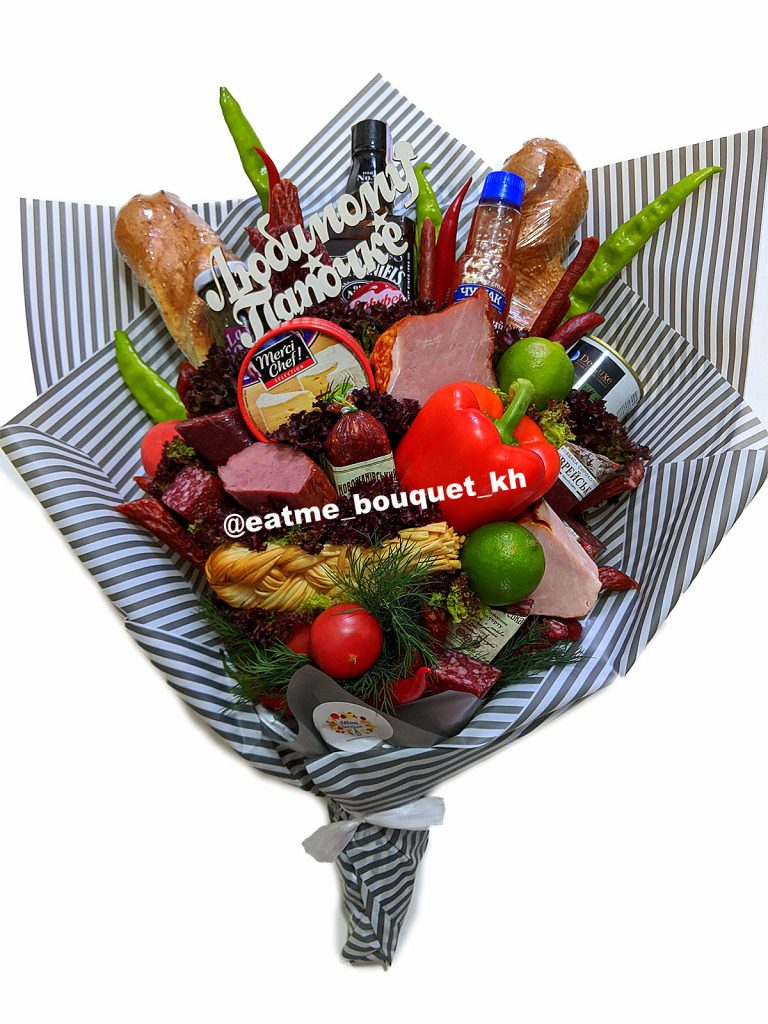 Мужской букет с Jack Daniel's – Заказать в Харькове